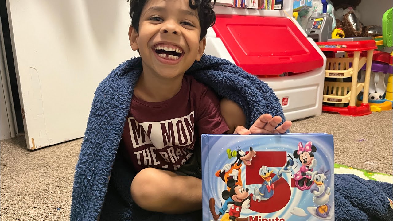 Ethan Story Book Night Routine - YouTube