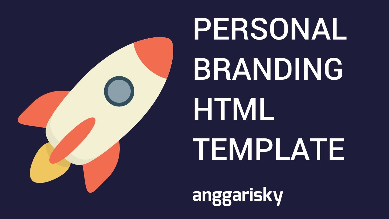 How to Edit Free HTML Template - Personal Brand - YouTube