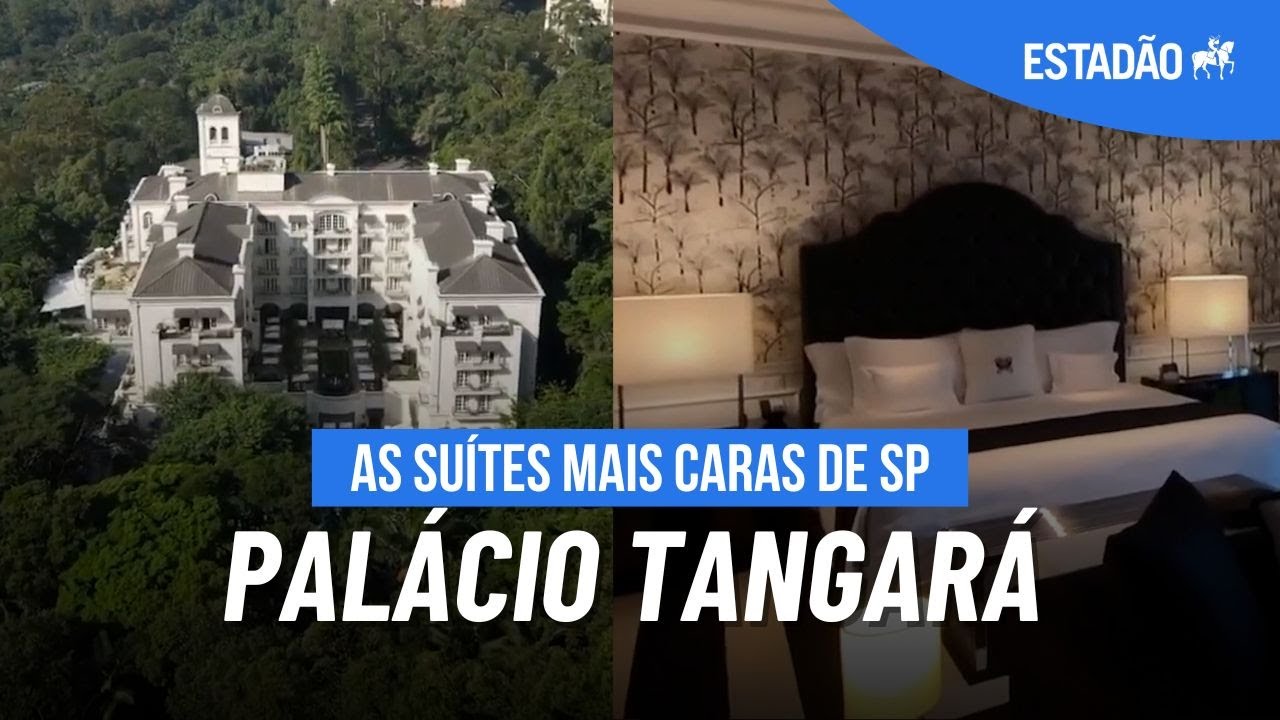 Como é por dentro a suíte mais cara do PALÁCIO TANGARÁ? Nós mostramos ...