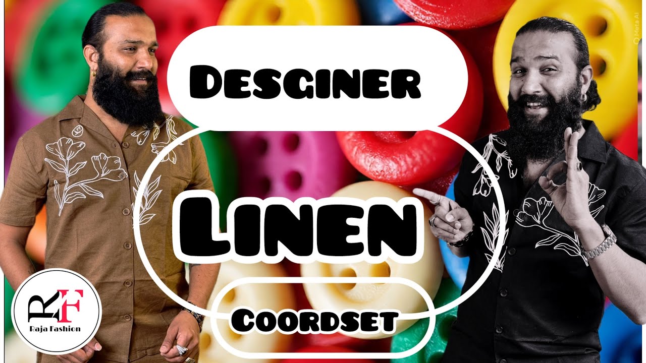 Linen Cord set men | Coordset For men’s | linen - YouTube