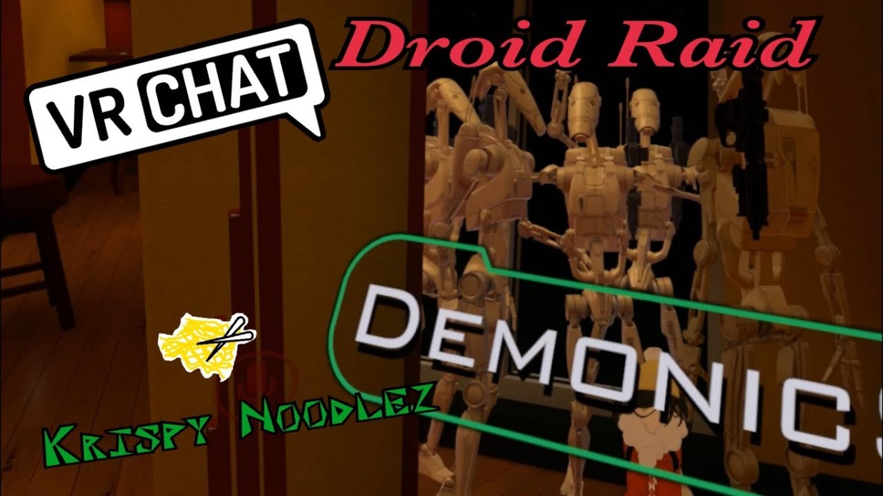 VRChat Star Wars Droid Raid - YouTube