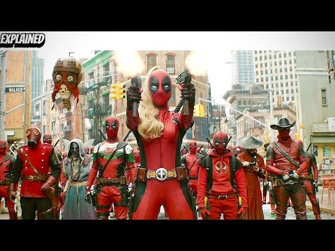Deadpool & Wolverine Vs Deadpool Variants Fight Scene Explained ...