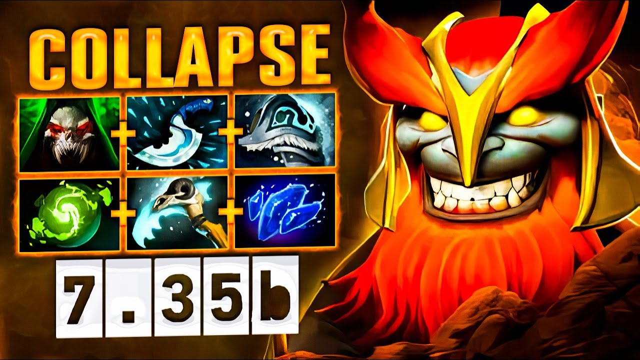 COLLAPSE on MARS - TOP 1 Offlane Mars Dota 2 - YouTube