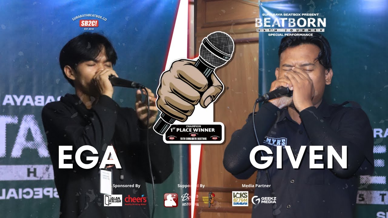 EGA V GIVEN | FINAL BEATBORN 15TH ANNIVERSARY SURABAYA BEATBOX - YouTube