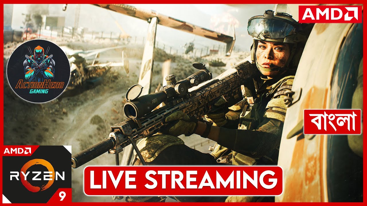 Battlefield 2042:Rush Gameplay with ActionHero Gaming | ActionHeroYT Gameplay 📡 - YouTube