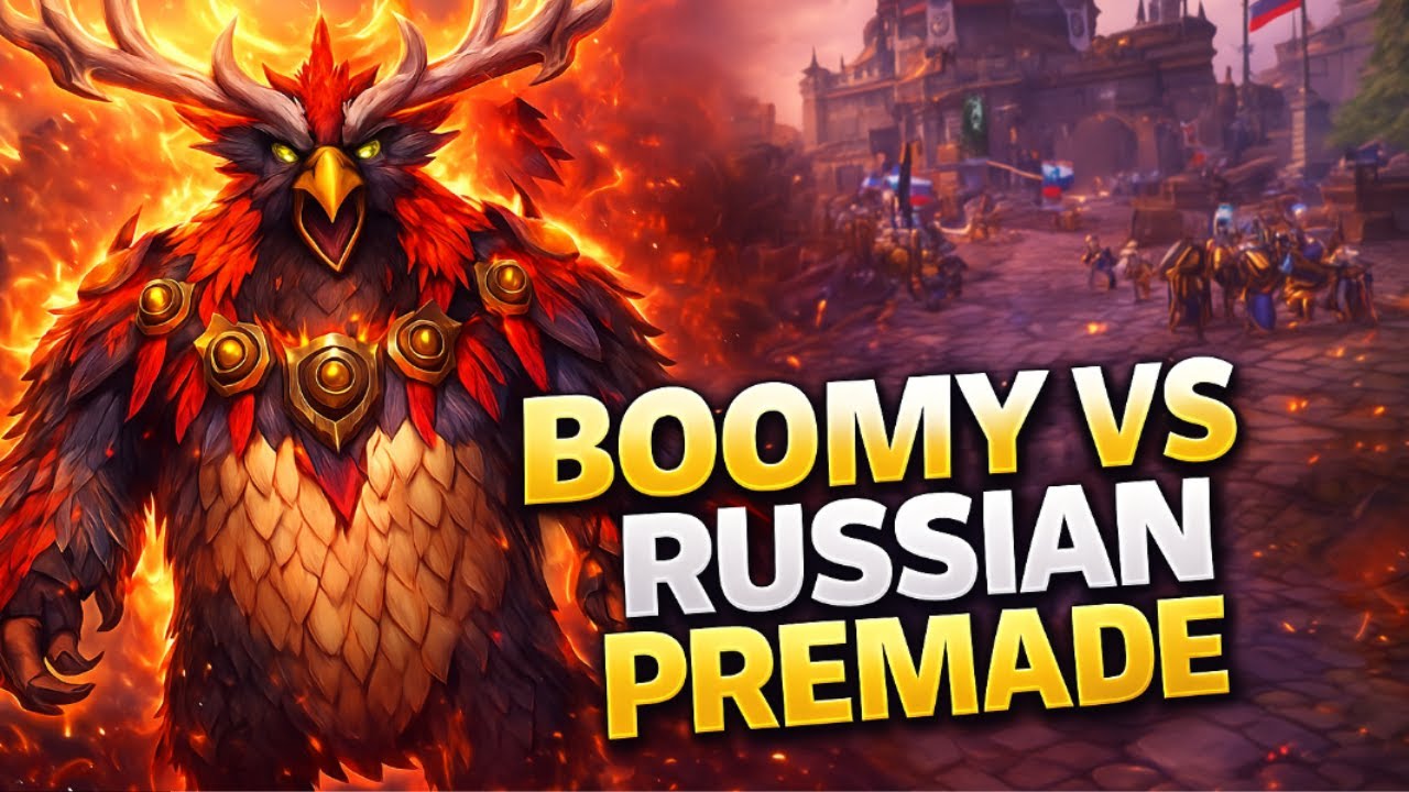 Wow Boomy POV – Fighting a Russian Premade | Normal BG - YouTube