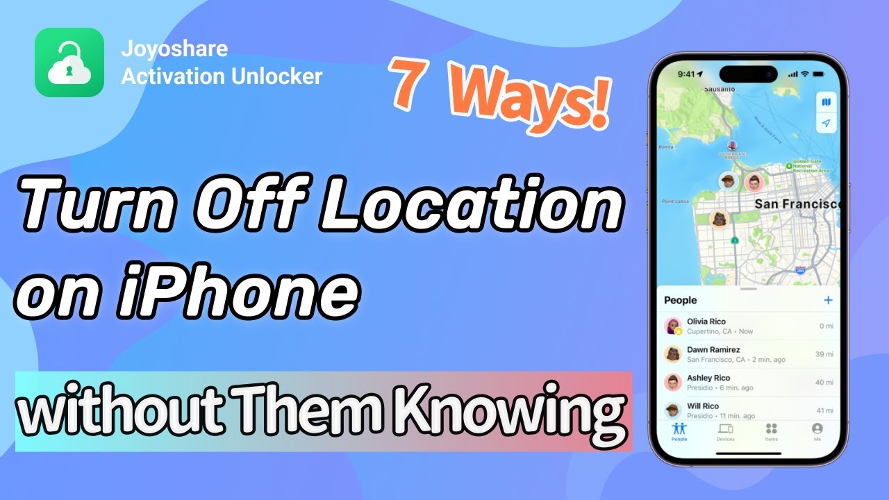 How to Turn Off Location on iPhone without Them Knowing? | 7 Ways - YouTube