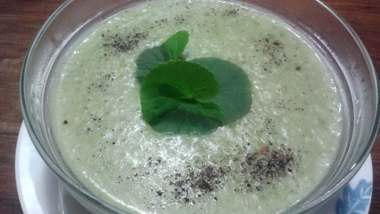 How to prepare greens porridge - YouTube