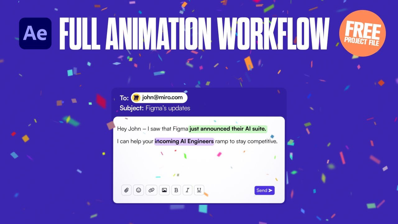 Website Homepage UI Animation | After Effects Workflow 03 - YouTube