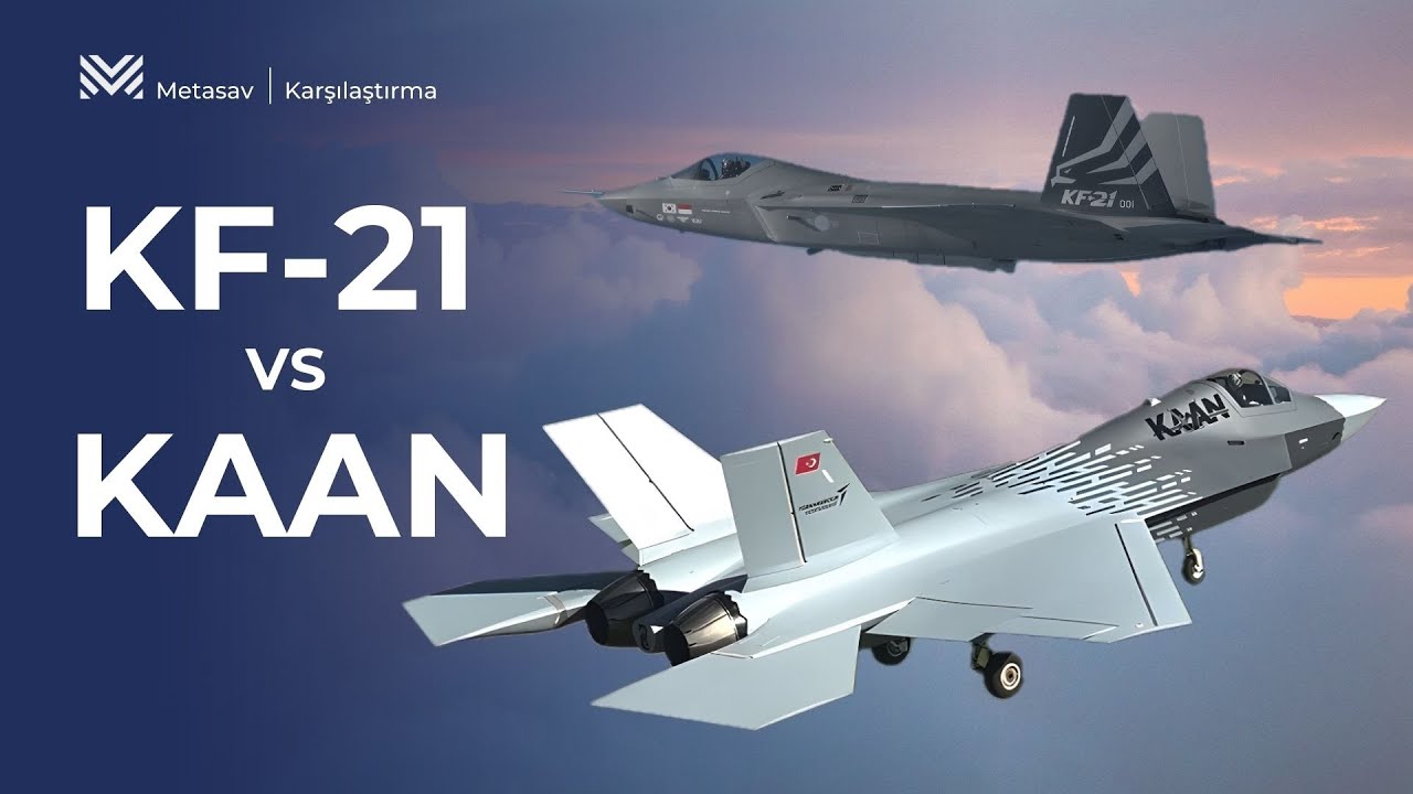 KAAN ve KF-21 Karşı Karşıya! - YouTube