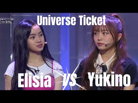 UNIVERSE TICKET - Elisia x Yukino (Selfish by Elisia x Dumb Dumb by Yukino) #youtube #viral #video