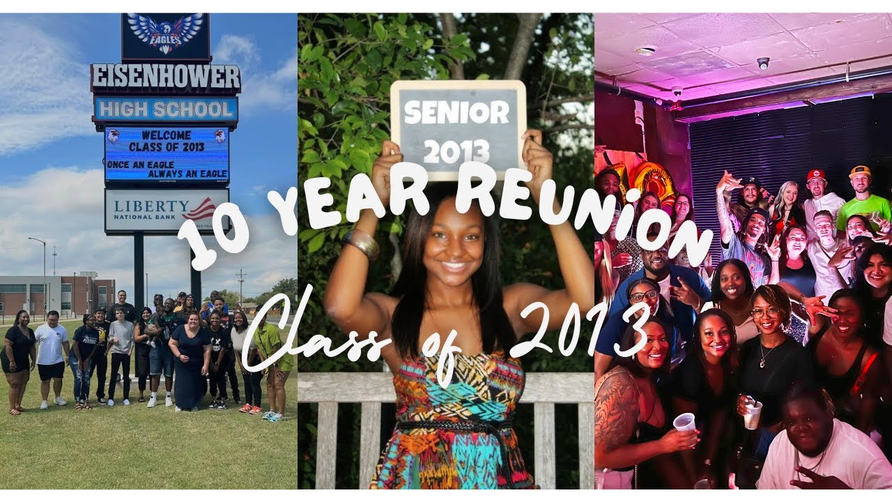 EISENHOWER HIGH SCHOOL CLASS OF 2013 10 YEAR REUNION VLOG | SCHOOL TOUR ...