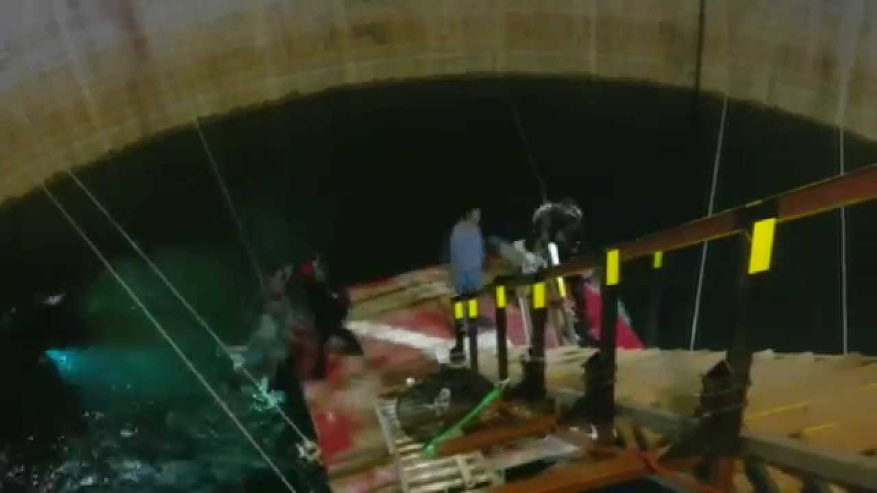 Diving in the Vahalla Missile Silo - YouTube