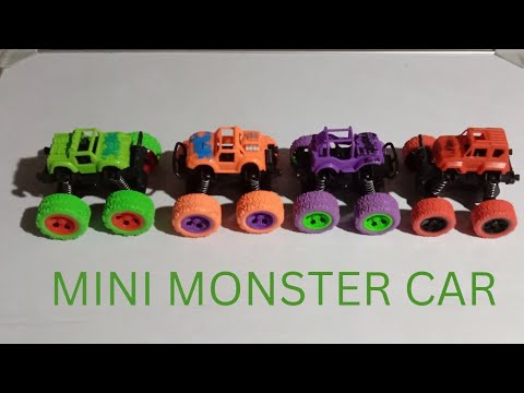 Mini monster car unboxing (My Favourite video (SD) @Ananya.d593) - YouTube
