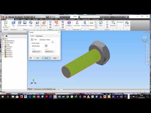 NUT AND BOLT INVENTOR 2017 - YouTube