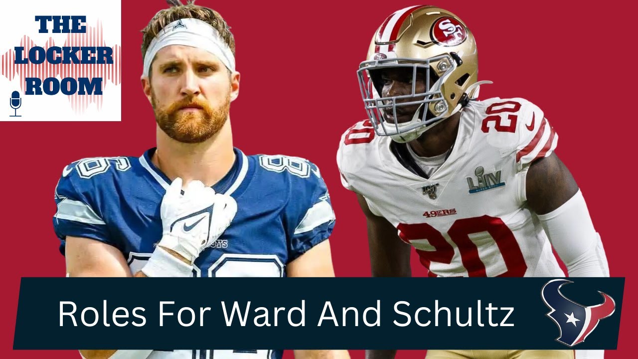 What Are Texans Roles For Jimmie Ward & Dalton Schultz?! Breaking Down ...