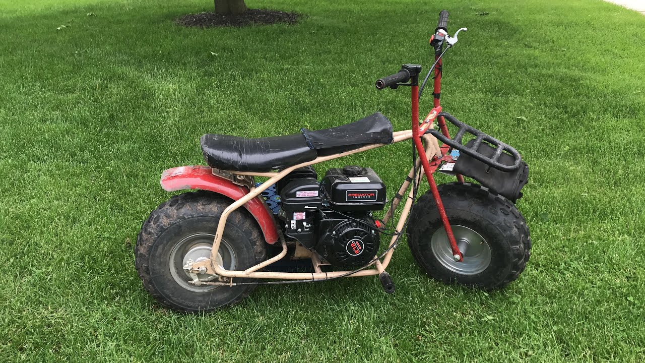 The new mini bike!! - YouTube