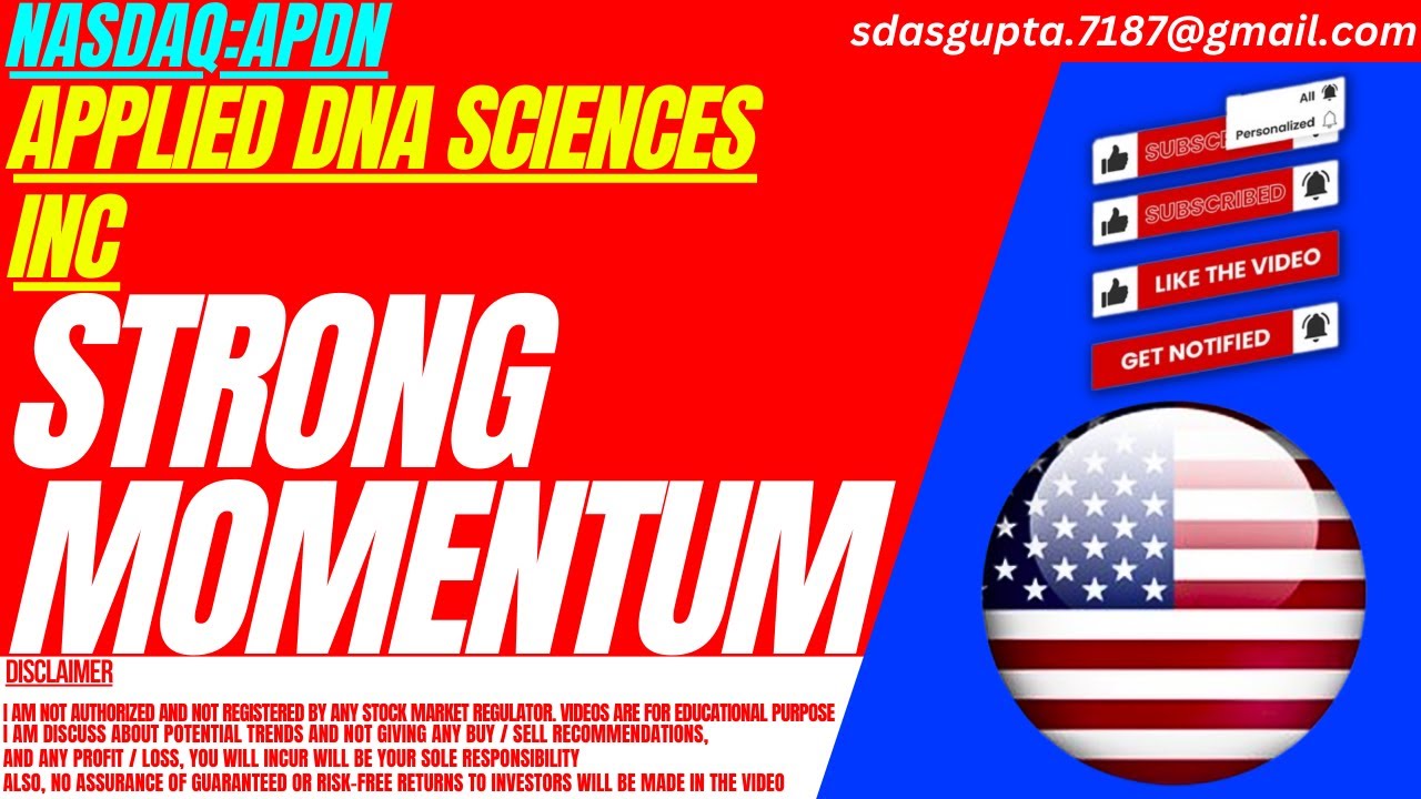 STRONG MOMENTUM : APDN STOCK ANALYSIS | APPLIED DNA SCIENCES INC STOCK ...