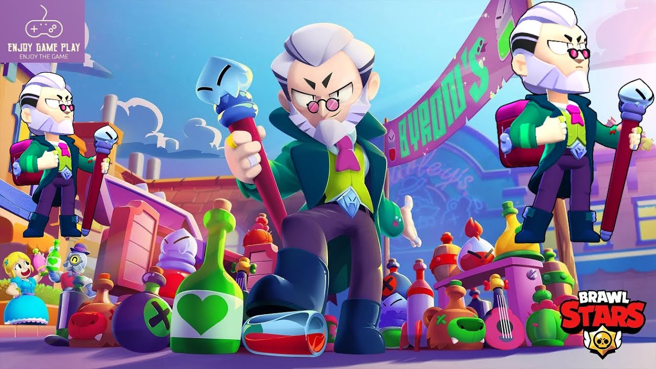 Brawl Stars Best Moments Byron Gameplay - YouTube