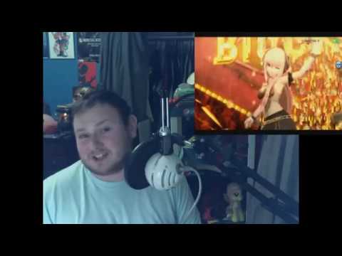 Blackjack Megurine Luka Project Diva English Lyrics REACTION! - YouTube