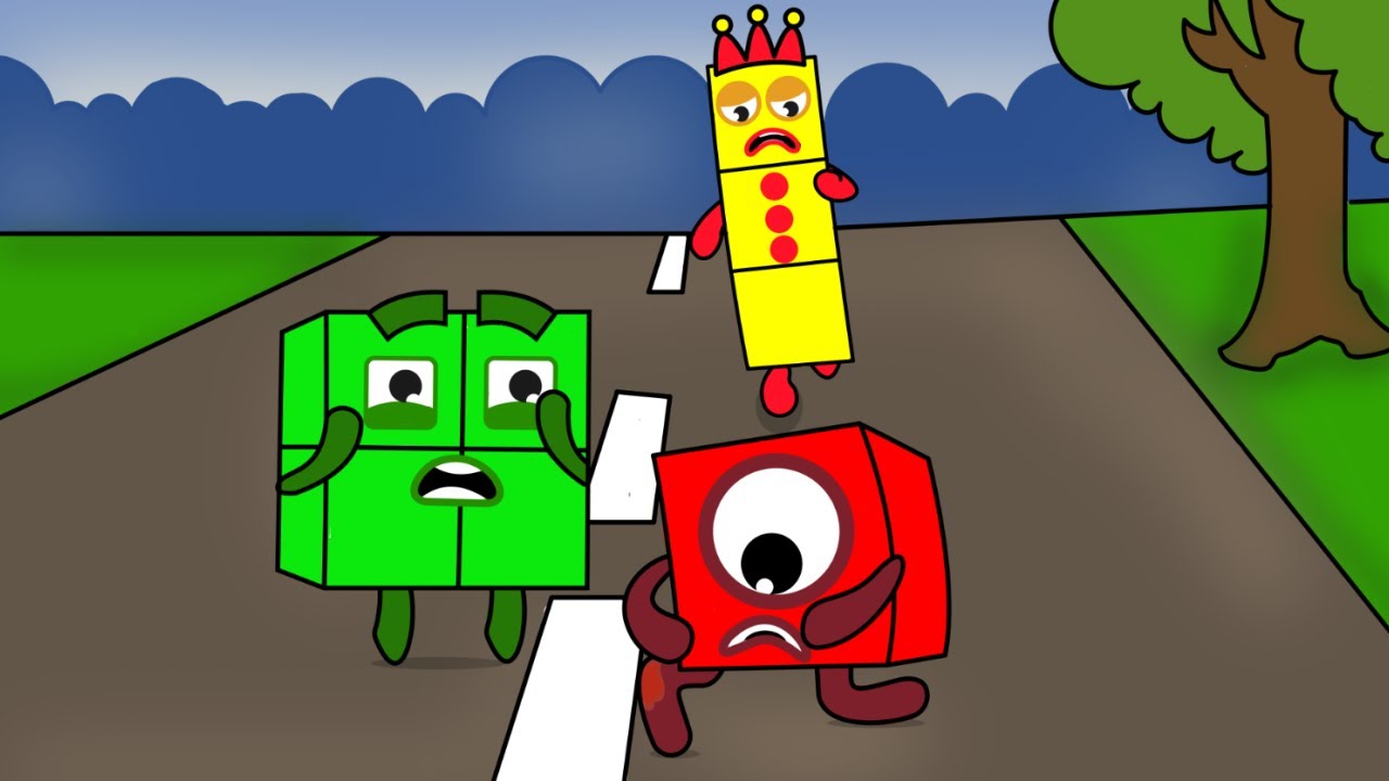 Numberblocks 1's leg is seriously injured - Numberblocks fan coloring ...