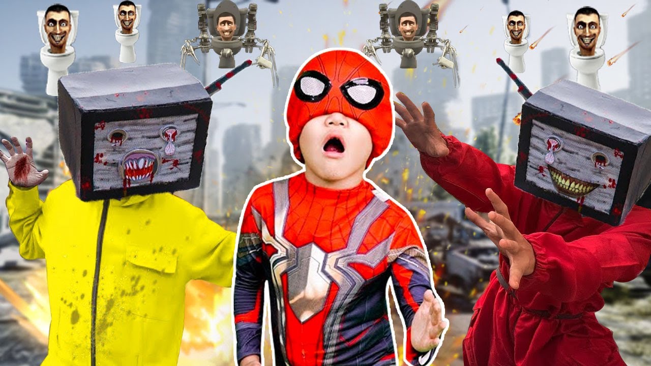 TEAM SPIDER MAN in REAL LIFE #328 | Marvel's Spider-Man 2 - NAPOLEON ...