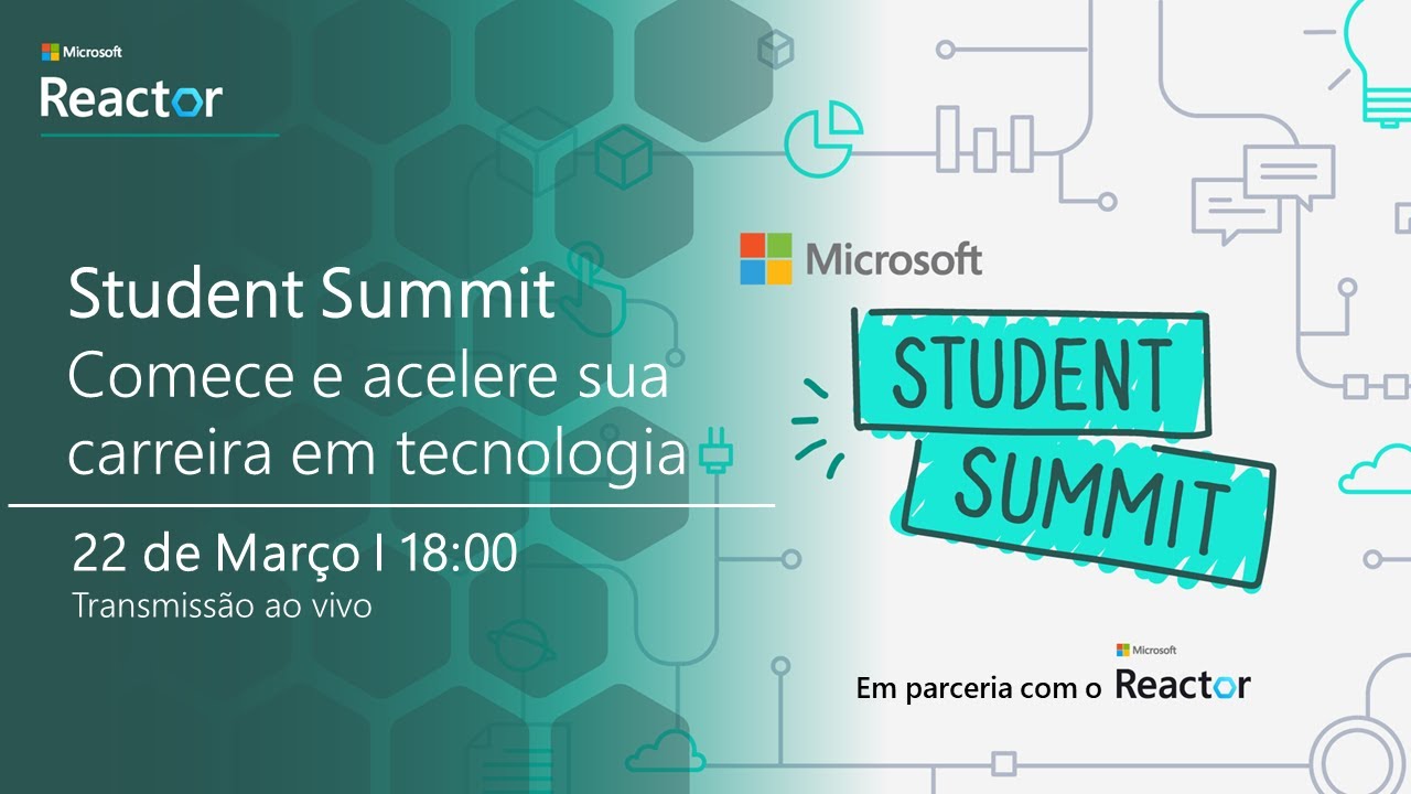 Student Summit: Comece e acelere sua carreira em tecnologia (Brasil ...