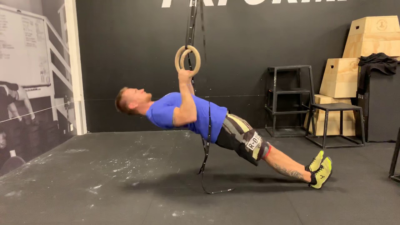 Low Ring Row, Rotation - YouTube