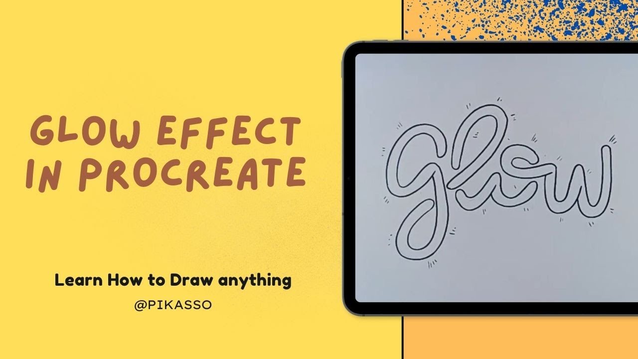 Glow Effect in Procreate - YouTube