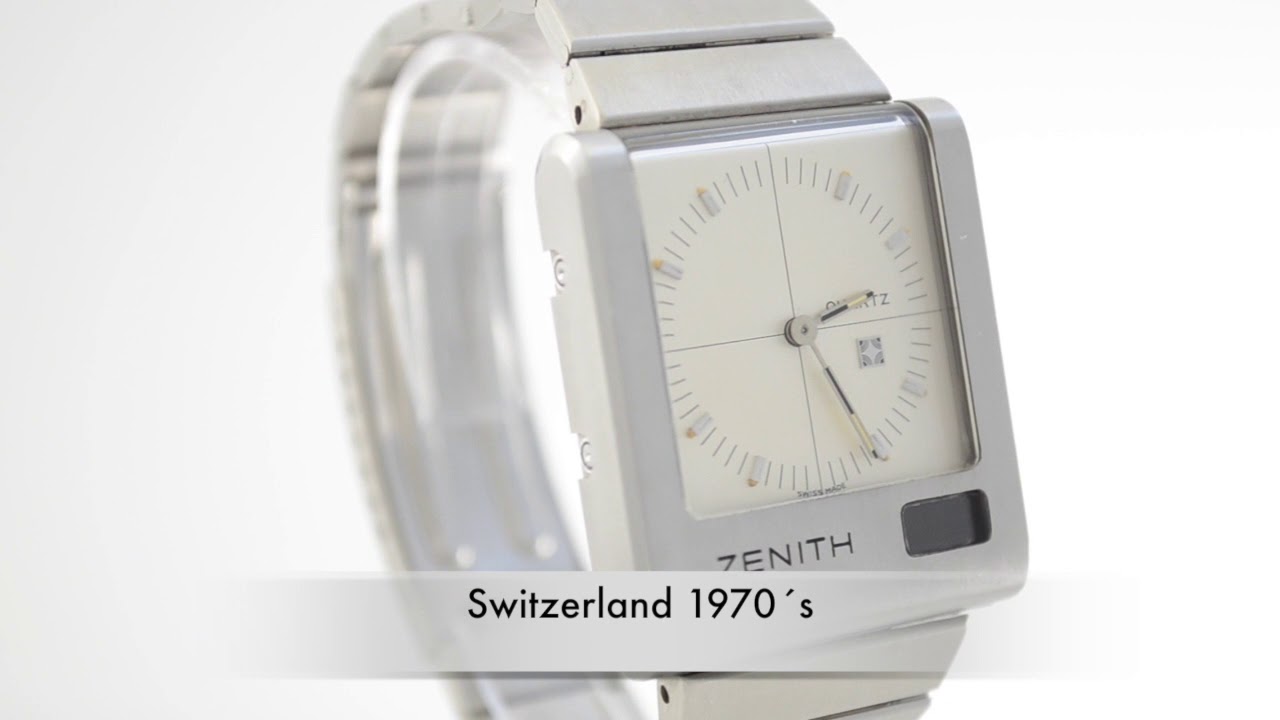 Zenith Time Command 02.0014.471 - YouTube