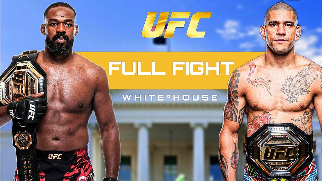 Jon Jones Vs Alex Pereira | UFC White House | Full Fight - YouTube