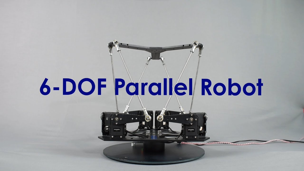 6-DoF ADUZA Parallel Robot - HEXA 4 - YouTube