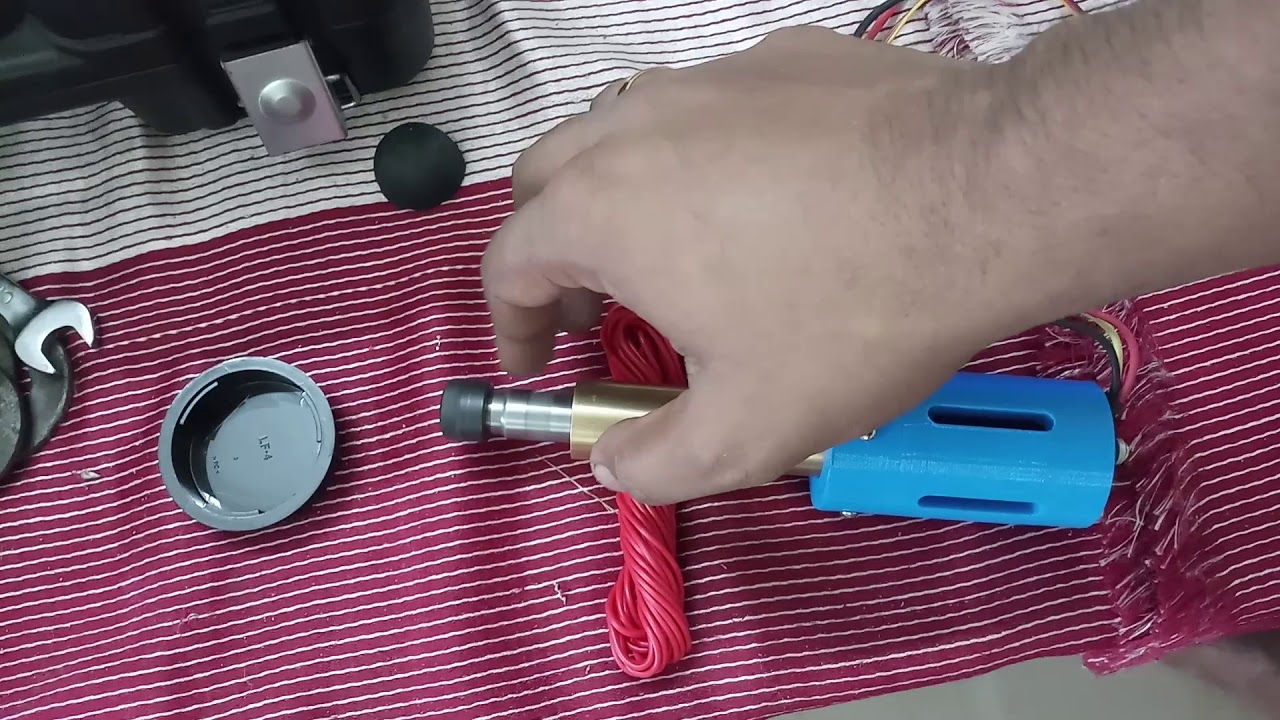 DIY BLDC motor spindle built : trial run - YouTube