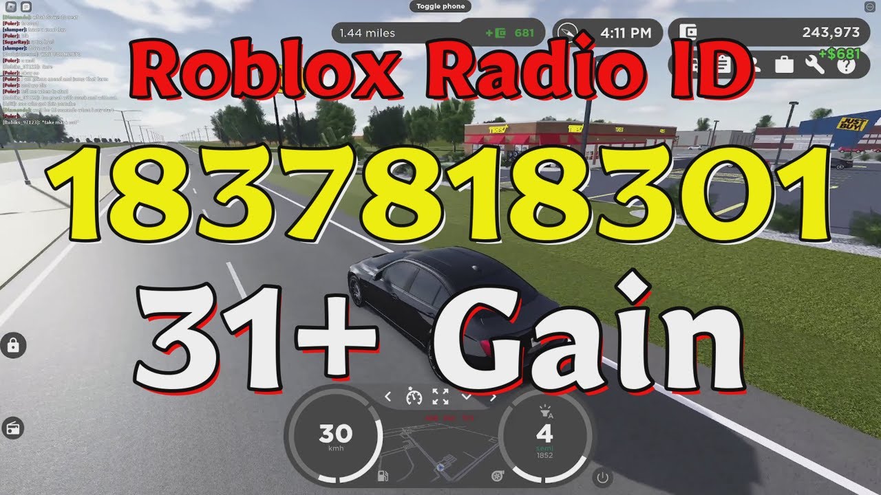 Gain Roblox Radio Codes/IDs - YouTube