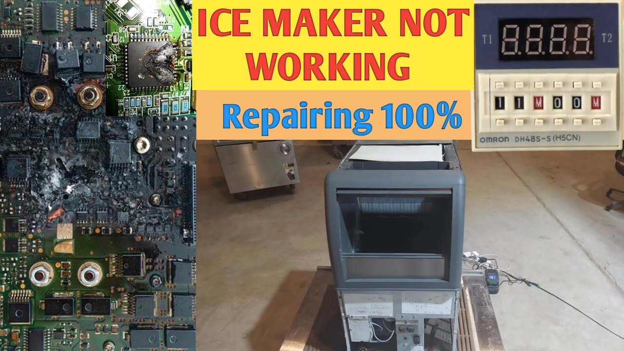 ice maker repair side by side damage Pcb Board solution any machine ...