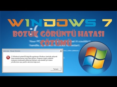 Windows 7 Bozuk Görüntü Hatası Çözümü
