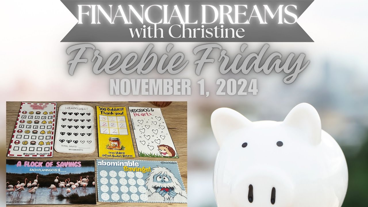 Freebie Friday Savings Challenge! Let's Save $24! Will I Finish Any ...