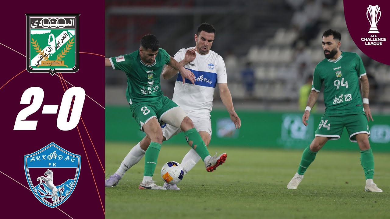 Al Arabi struck twice late | Al Arabi SC (KUW) - FC Arkadag (TKM ...