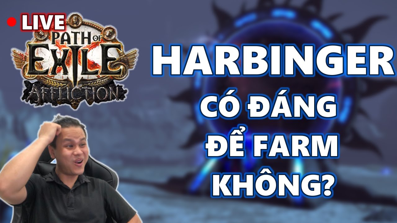 🔴FARM HARBINGER CÓ ĐÁNG KHÔNG? - FROSTBLINK OF WINTRY BLAST - AFFLICTION LEAGUE - POE 3.23 - YouTube