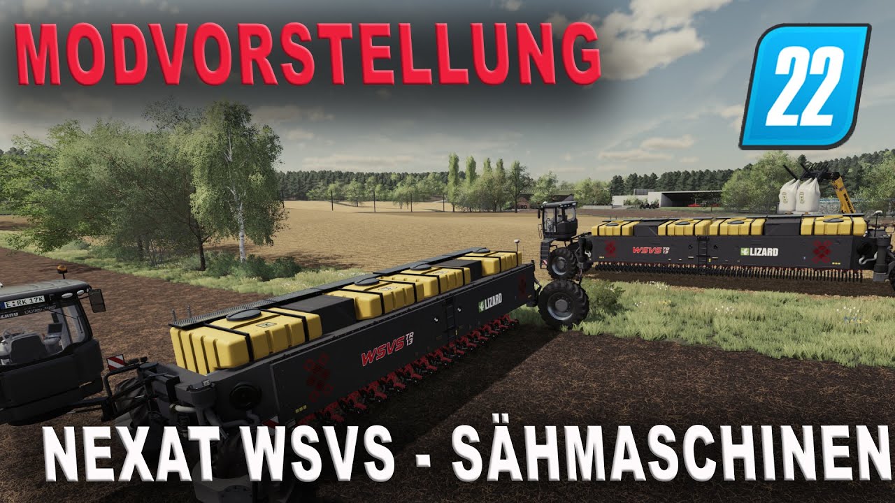 LS22 Modvorstellung - Sämaschine und Pflanzer für das WSVS den Nexat ...