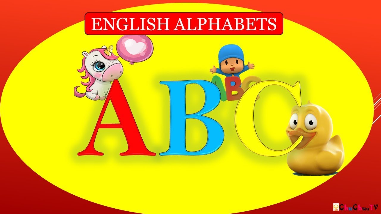 English Alphabet Learning/ Learn ABC Song/Kids Alphabet Song/Pre-School ...