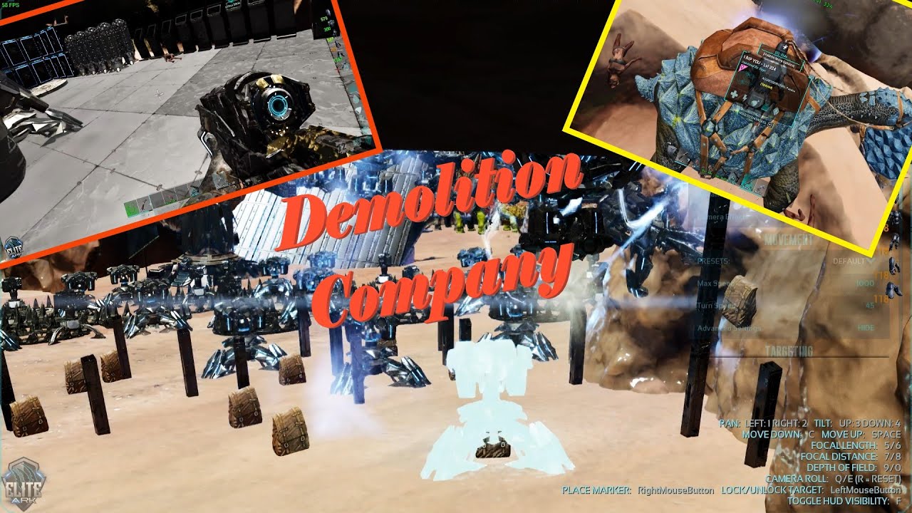 ARK ASA: Ark Survival Ascended PvP Demolition Company - YouTube