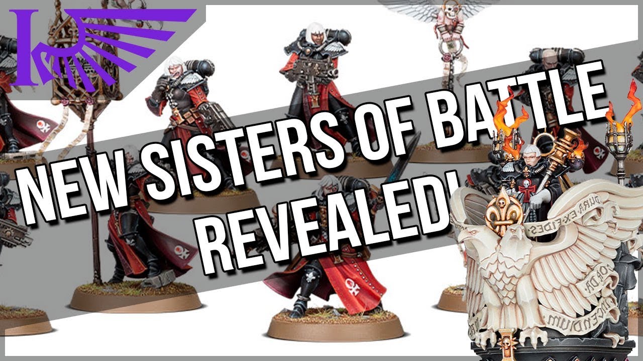 New Sisters Of Battle Models Revealed, Including... The MEGA PULPIT - YouTube