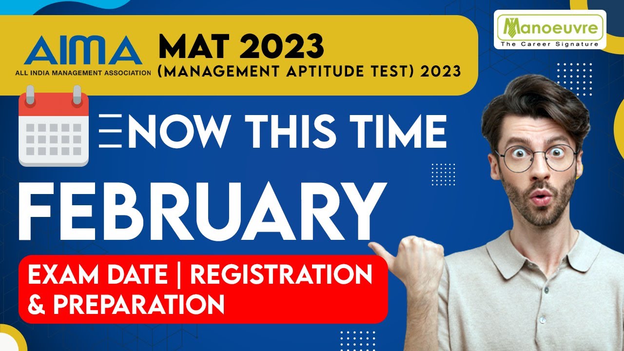 MBA MAT 2023 - Journey Starts From February | Exam Date | Registration ...