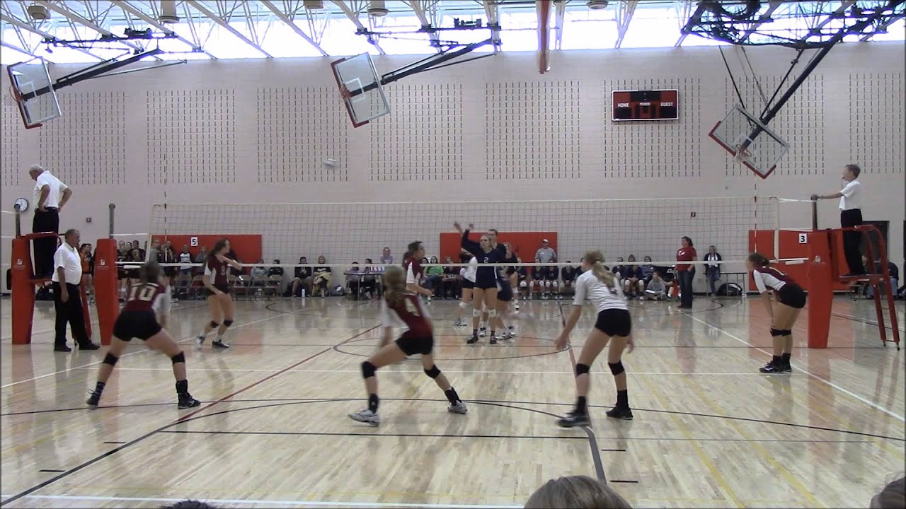Hang time . . . Lauren Bright Maple Grove, MN Volleyball - YouTube