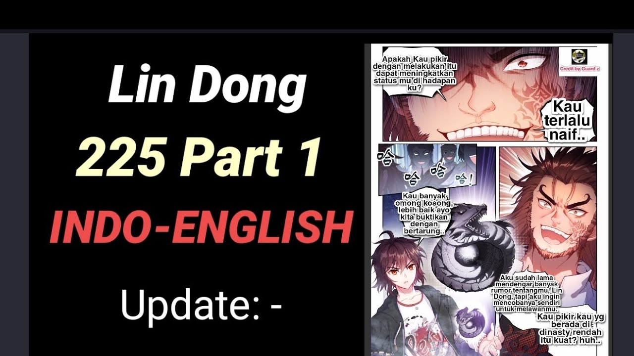 Lin Dong 225 Part 1 INDO-ENGLISH - YouTube