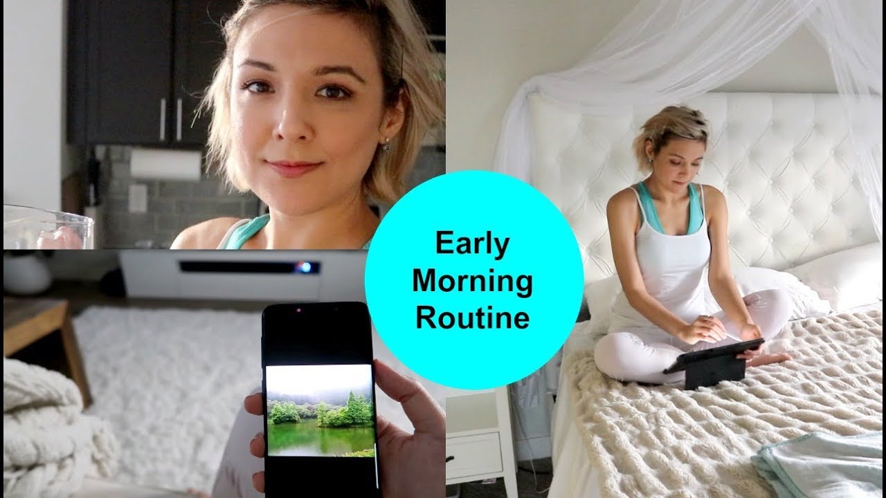 Early Minimalist Morning Routine - YouTube