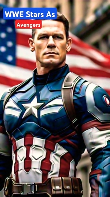 WWE stars as Avengers #johncena #avengers #captainamerica #thor # ...