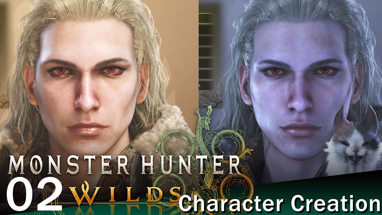 Monster Hunter Wilds | Character Creation sliders-02|モンハンワイルズ |キャラメイク ...