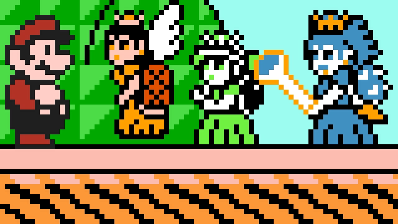 Super Mario Bros 3 (NES) Bowsette Edition. ᴴᴰ - YouTube